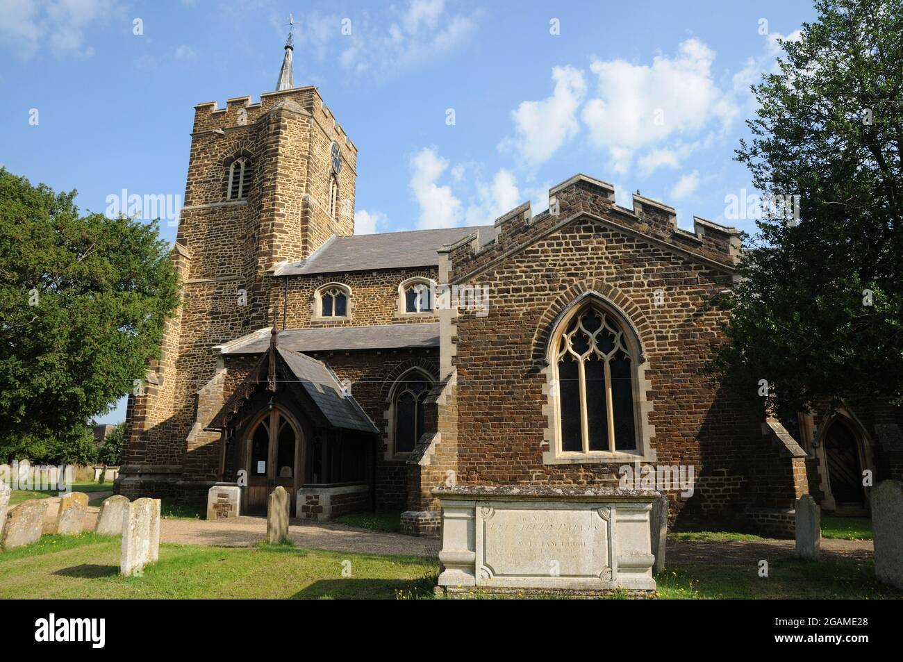 St Swithun's Church, Sandy, Bedfordshire Stock Photo - Alamy