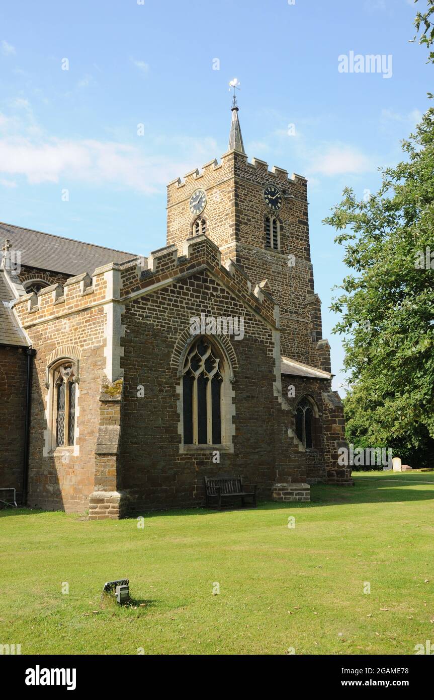 St Swithun's Church, Sandy, Bedfordshire Stock Photo - Alamy