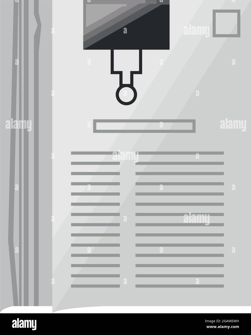 paperwork in clip Stock Vector Image & Art - Alamy