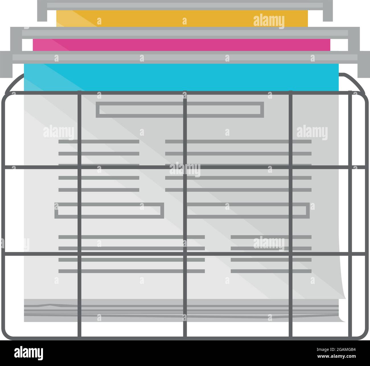 Hanging records Stock Vector Images - Alamy