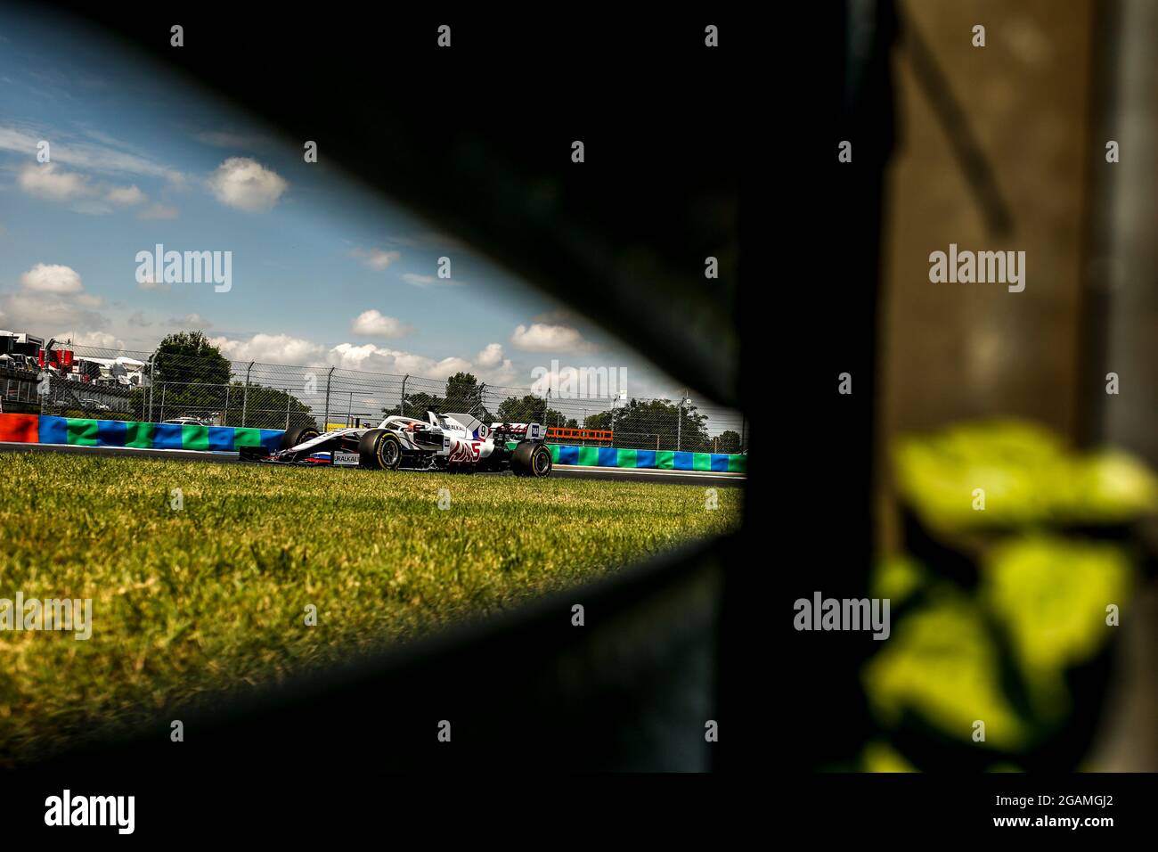 Budapest, Hungary. 31st July, 2021. # 9 Nikita Mazepin (RUS, Haas F1 ...