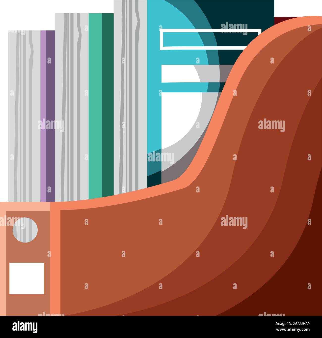 office paper tray folders Stock Vector Image & Art - Alamy