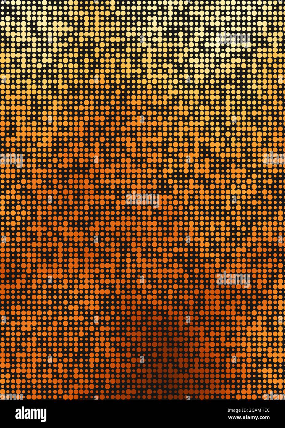 Abstract Geometrical color pixel generative art illustration Stock ...