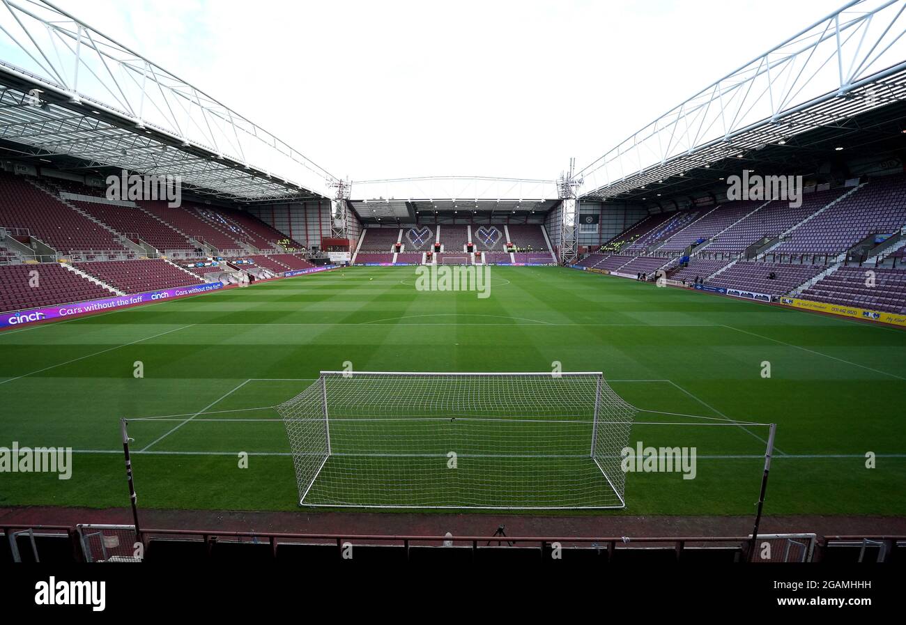 Tynecastle park general view hi-res stock photography and images - Alamy