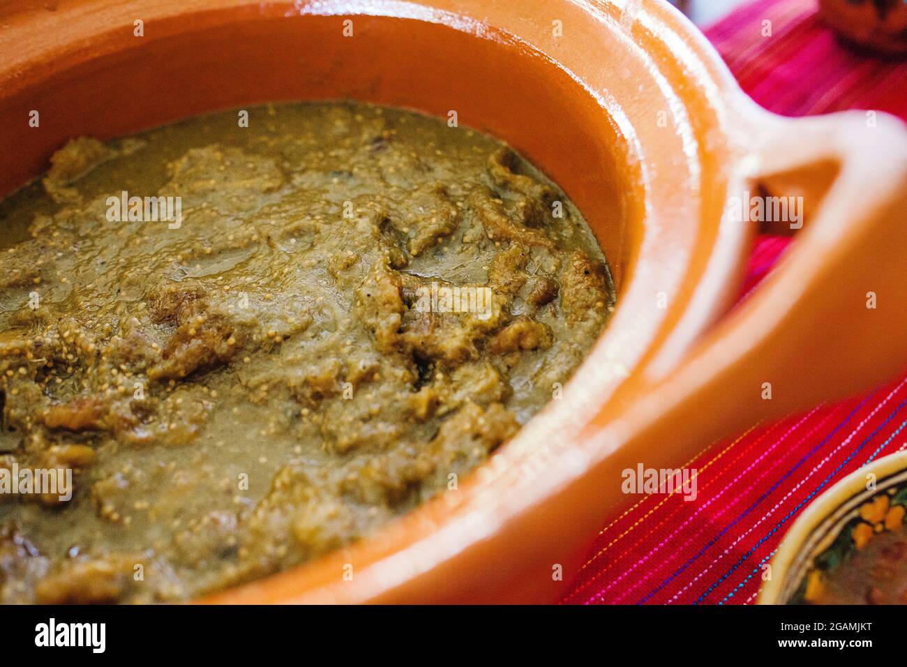 Chicharron en salsa verde hi-res stock photography and images - Alamy