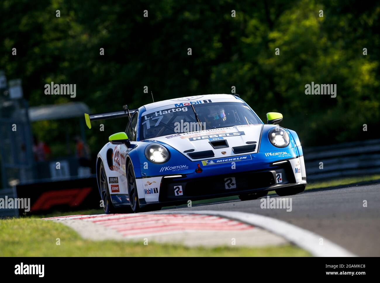 Budapest, Hungary. 30th July, 2021. # 17 Loek Hartog (NL, Parker Revs ...