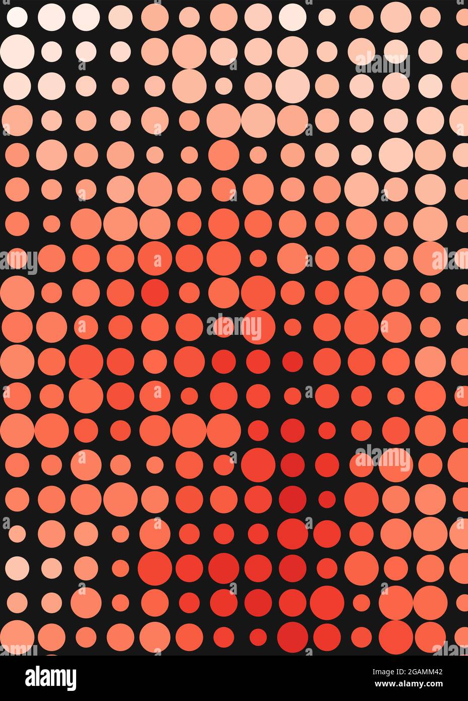 Abstract Geometrical color pixel generative art illustration Stock ...