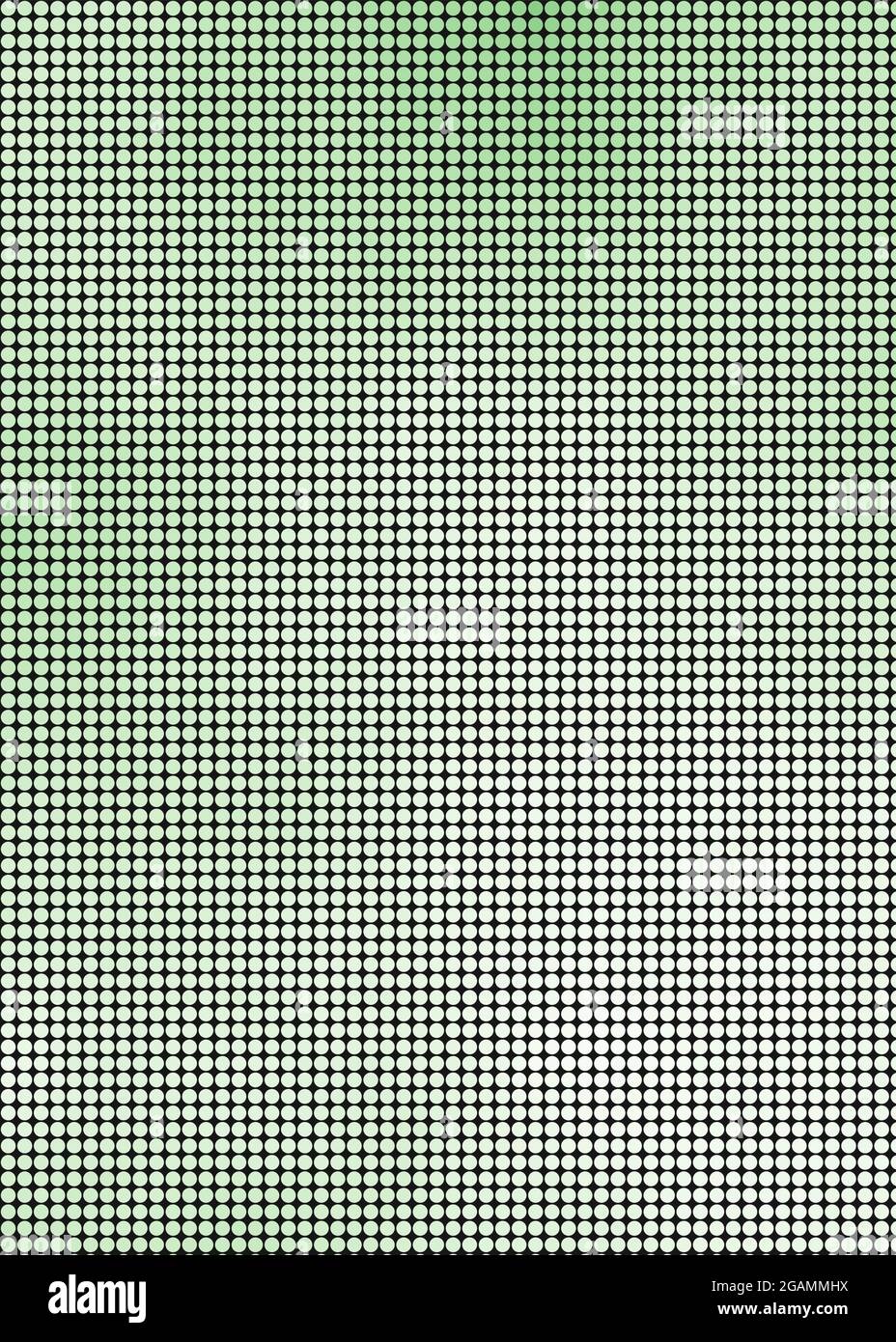 Abstract Geometrical color pixel generative art illustration Stock ...