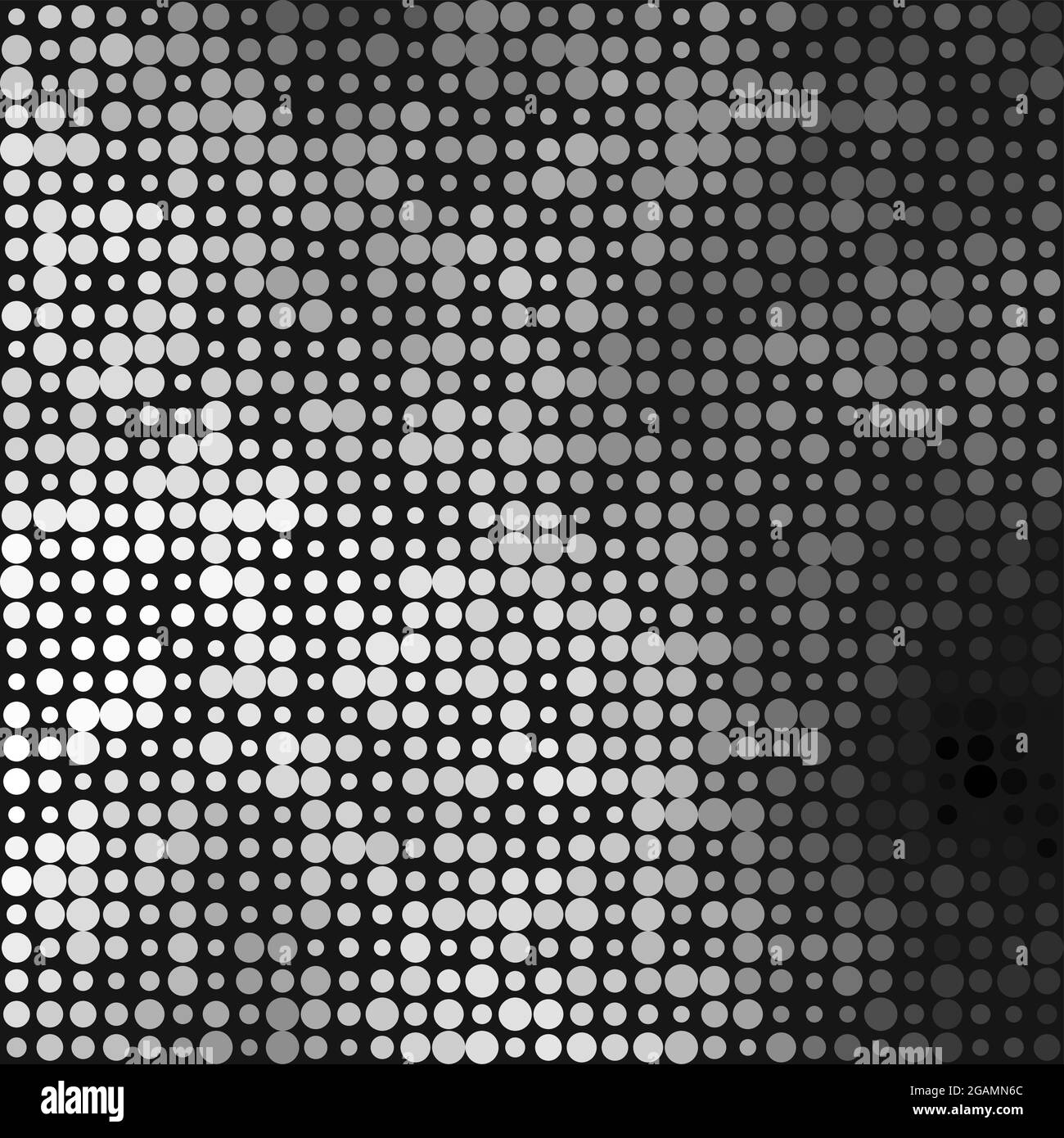 Abstract Geometrical color pixel generative art illustration Stock ...