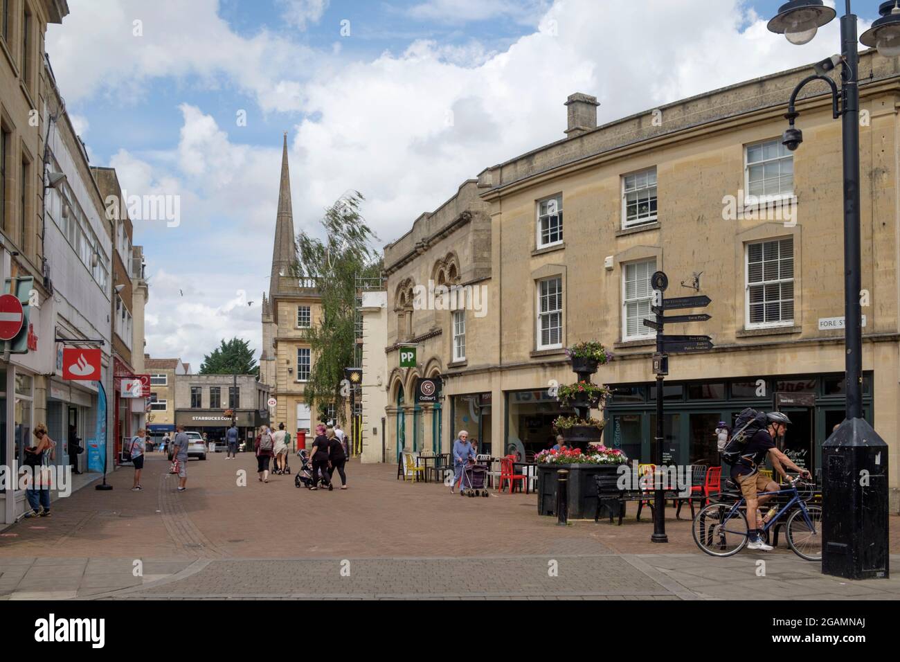 Around Trowbridge, the county town of wiltshire england UK Stock Photo ...