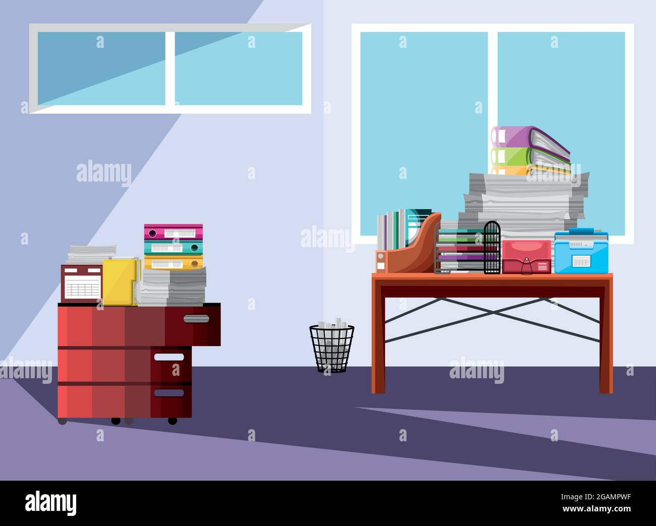 paperwork and documents stack Stock Vector Image & Art - Alamy