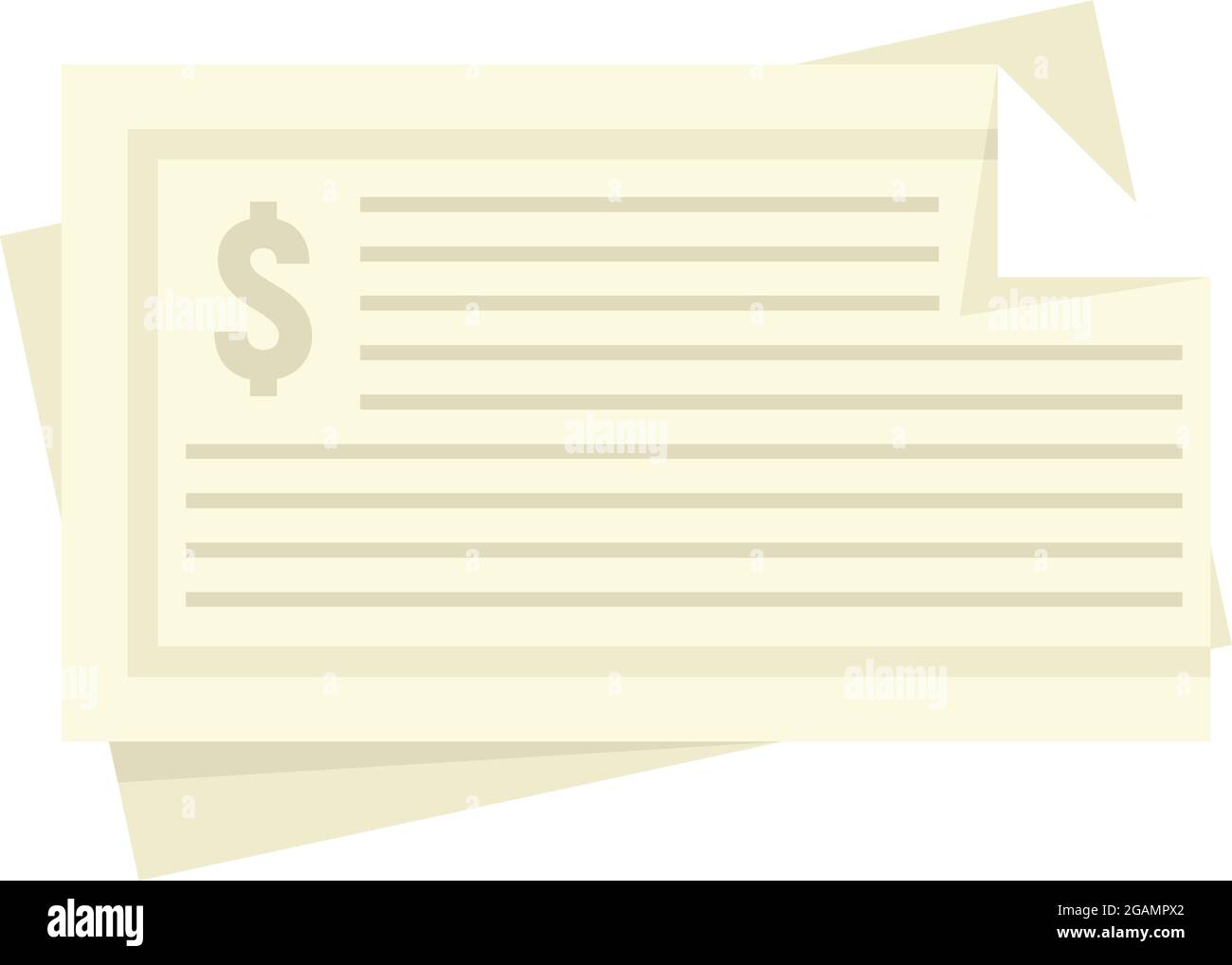 Transfer money paper icon. Flat illustration of transfer money paper ...