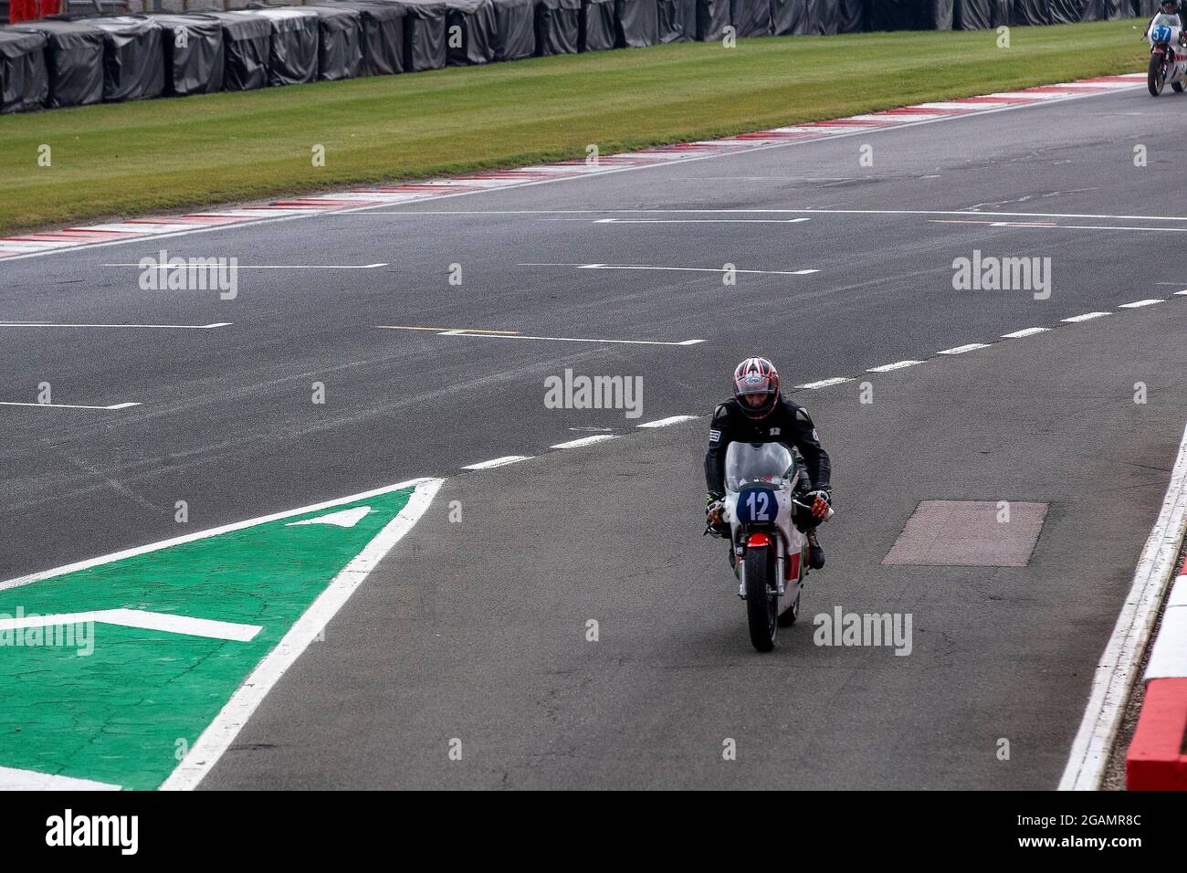CASTLE DONINGTON, United Kingdom, 31 July 2021, Warren Beese riding a ...