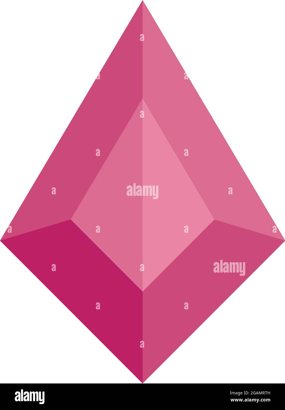 Princess jewel icon. Flat illustration of princess jewel vector icon ...