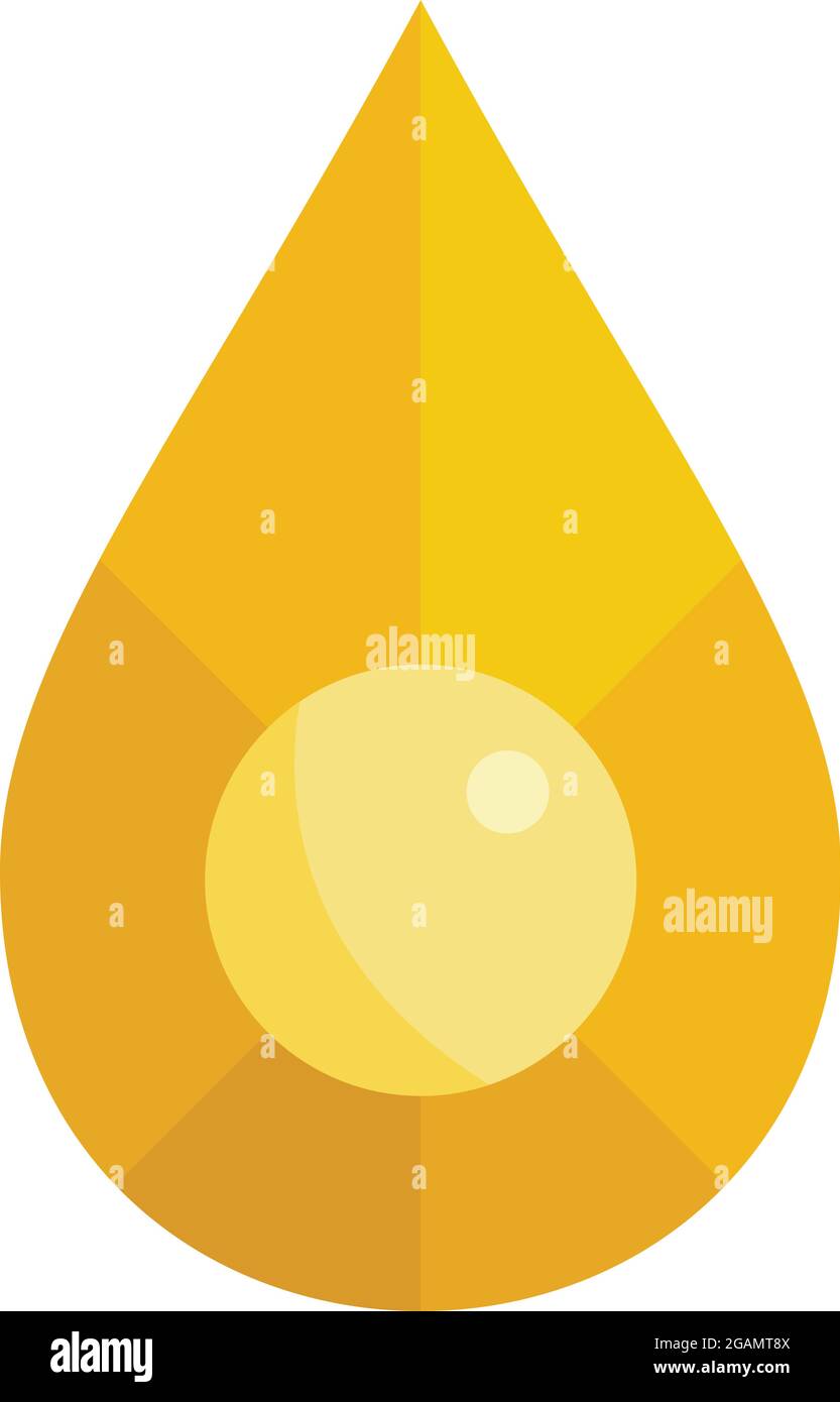 Jewel shape icon. Flat illustration of jewel shape vector icon isolated ...