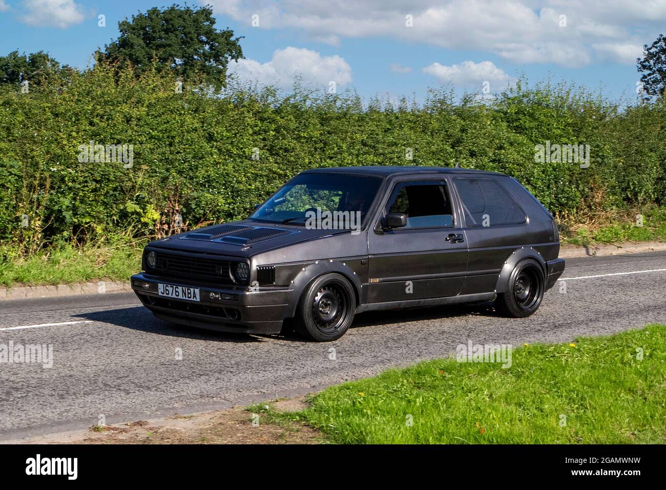 A 1991 90s VW Volkswagen Golf Gti Black Car classic vintage car ...