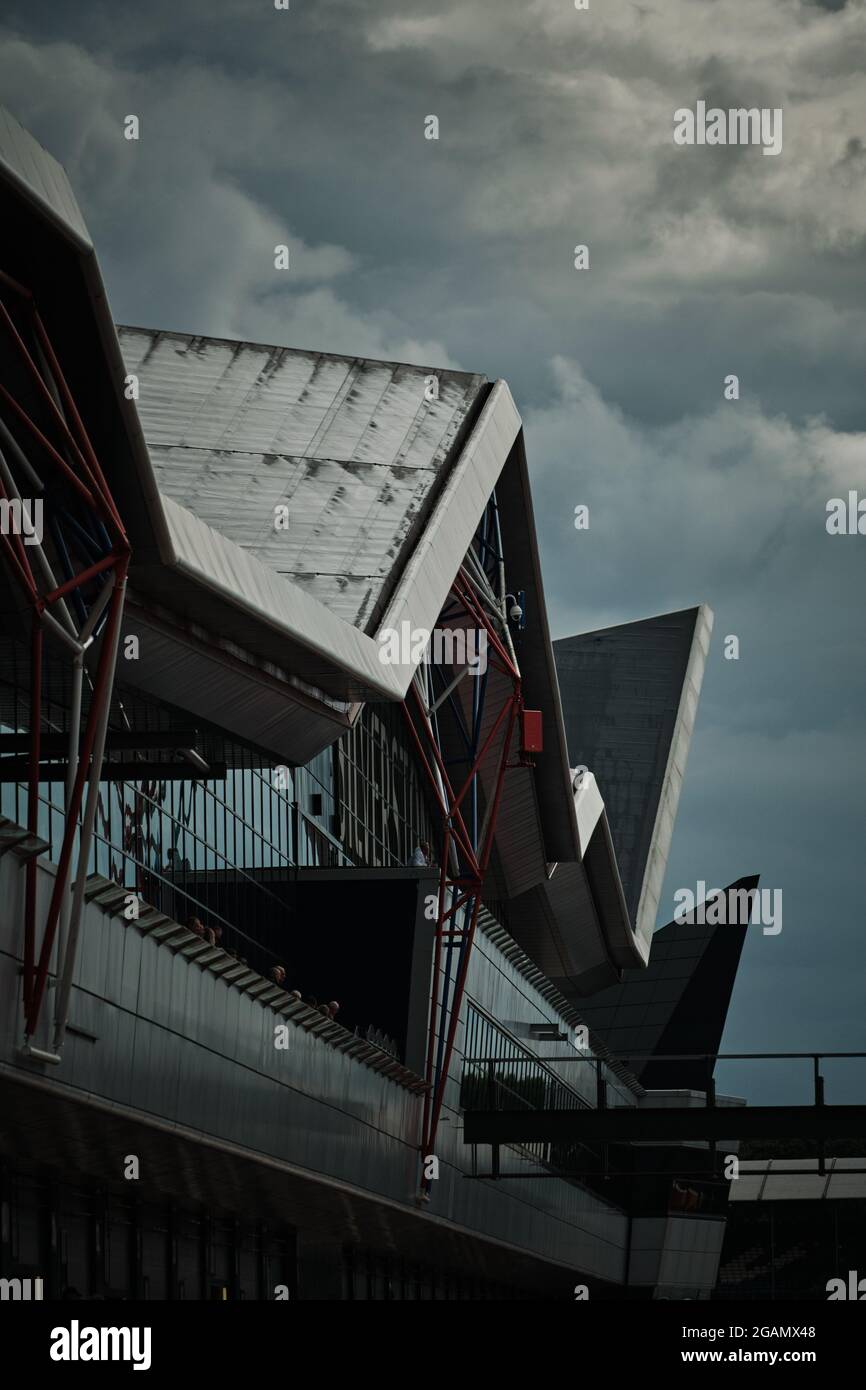 Silverstone international paddock hi-res stock photography and images ...