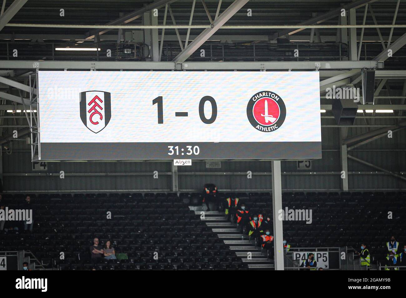 Scoreboard 1 0 hi-res stock photography and images - Alamy