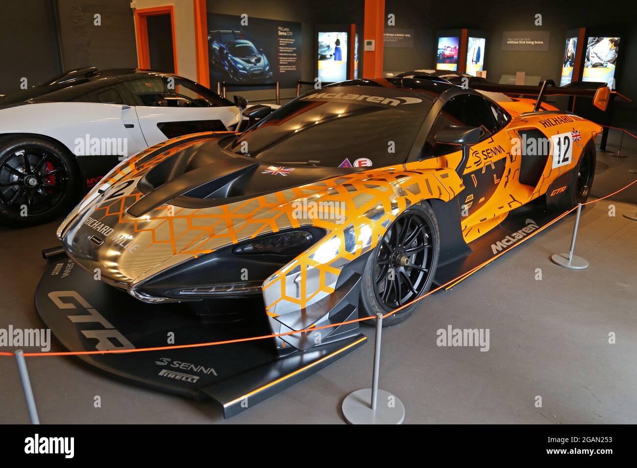 McLaren Senna GTR Concept car (2018), 'Driven by Design' exhibition ...