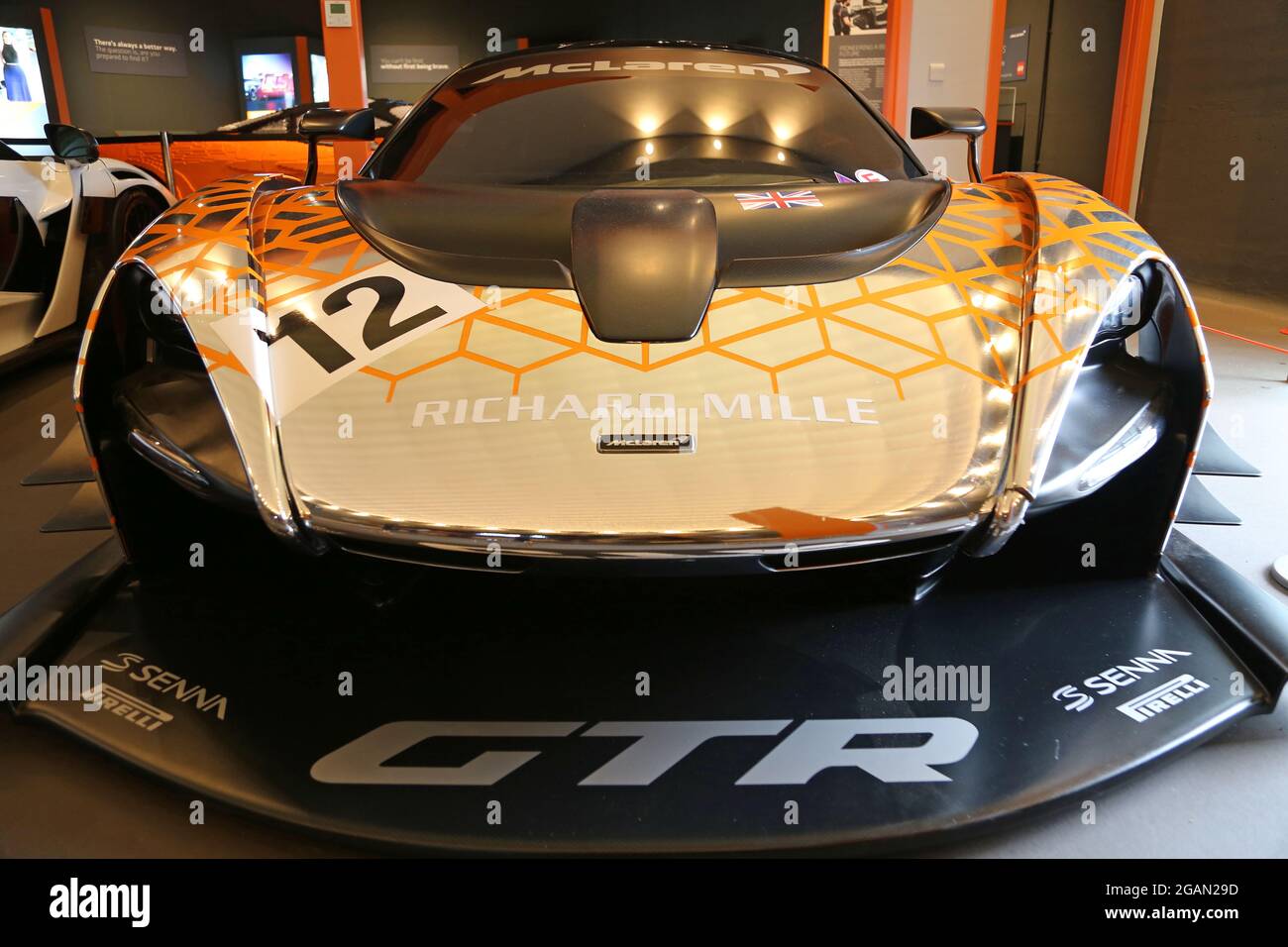 McLaren Senna GTR Concept car (2018), 'Driven by Design' exhibition ...