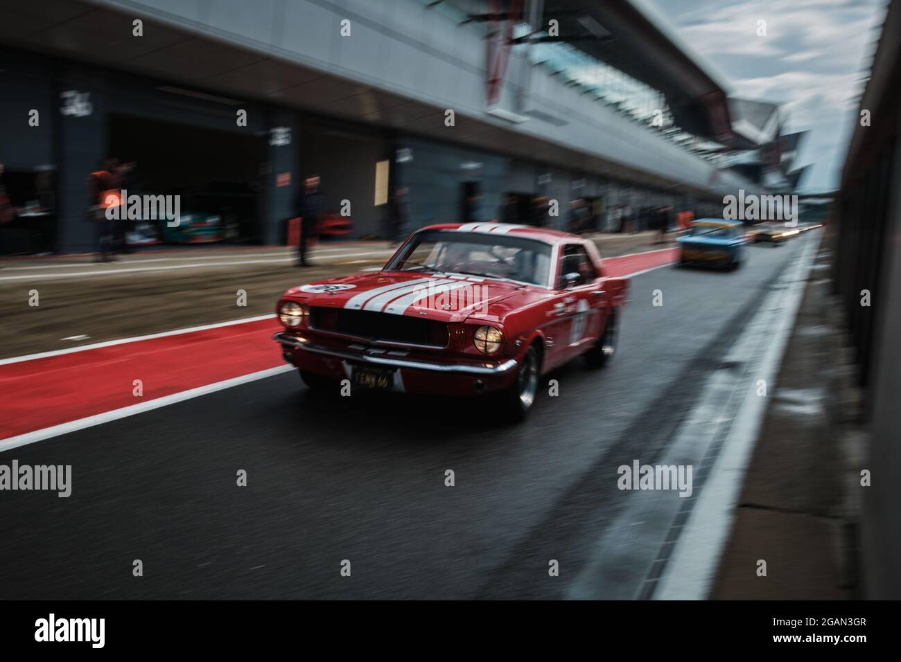 Silverstone international paddock hi-res stock photography and images ...