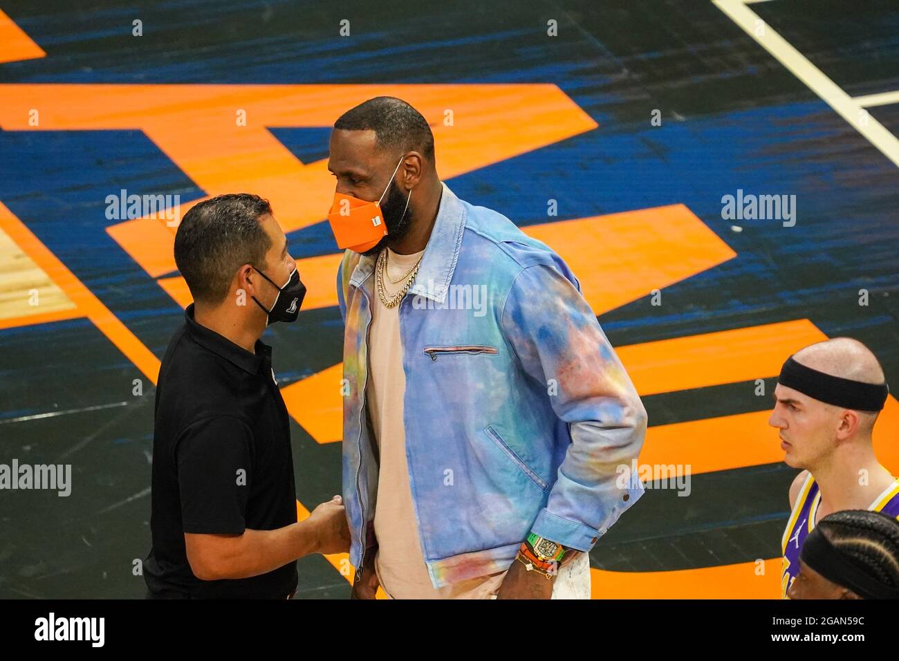 James lebron face hi-res stock photography and images - Alamy