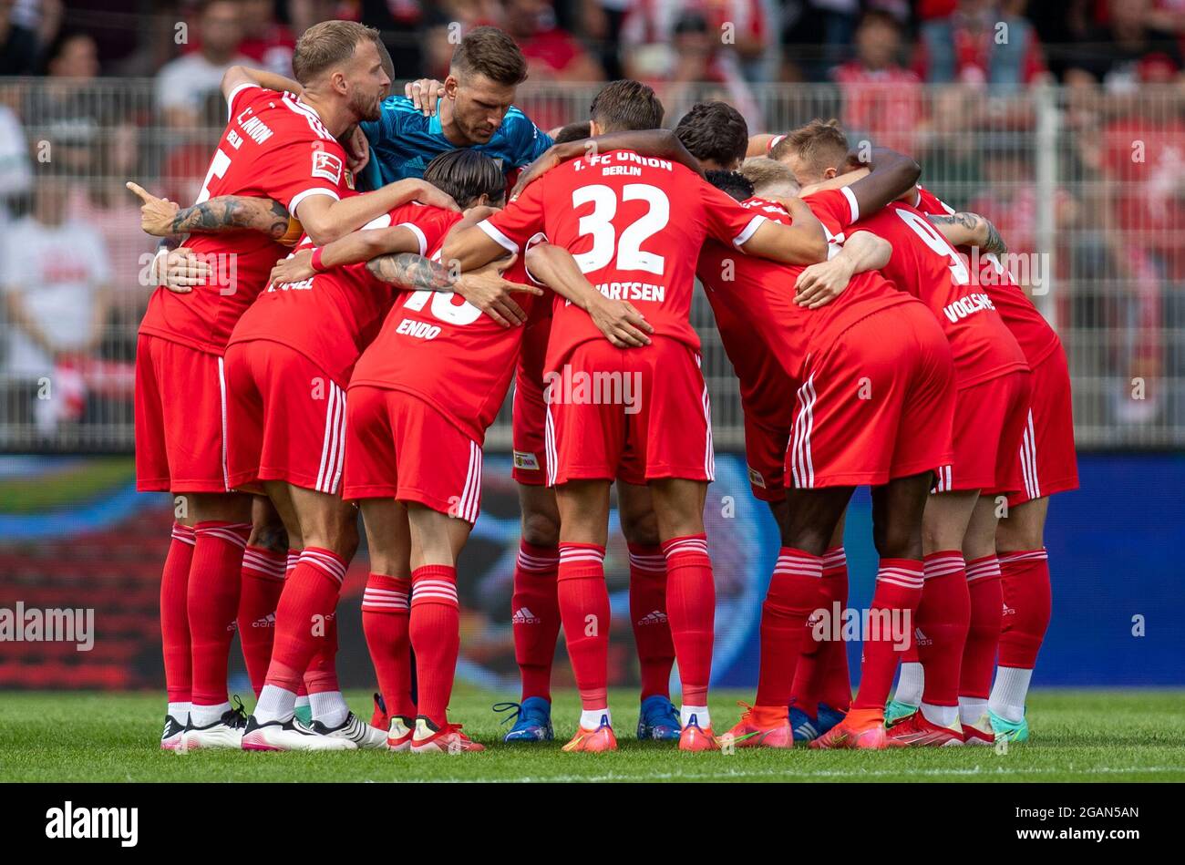 Berlin, Germany. 31st July, 2021. Football: Test matches, 1. FC Union ...