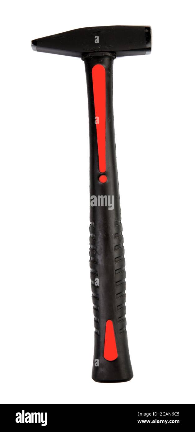 Hammer isolated on white background Stock Photo - Alamy