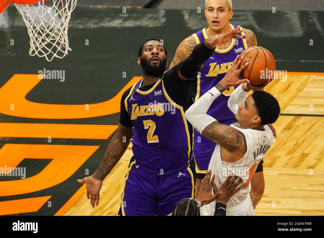 Orlando, Florida, USA, March 26, 2021, Orlando Magic Shooting Guard ...