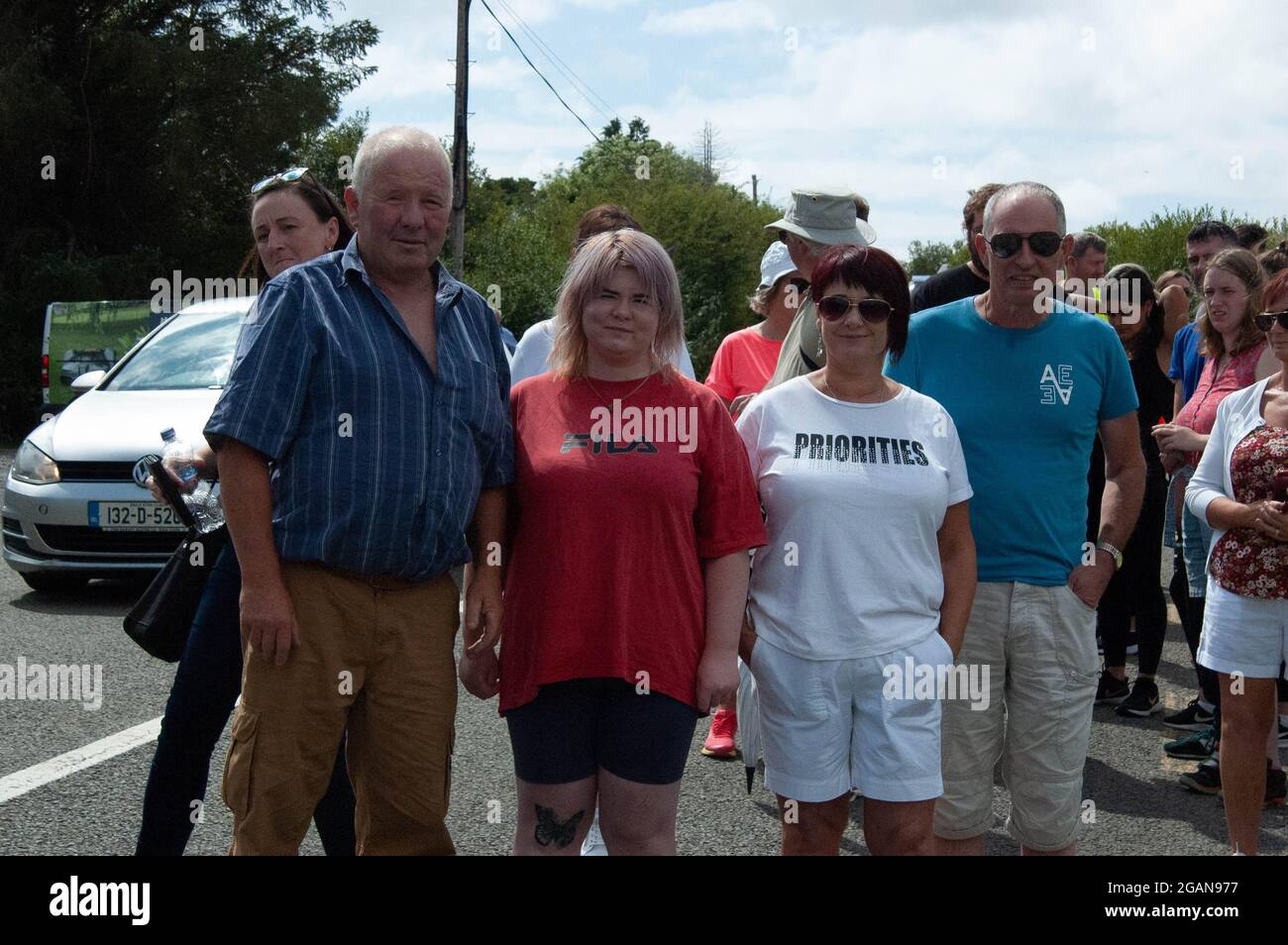 Sat 31 Jul 2021 Adrigole, West Cork Ireland. Family and Friends of ...
