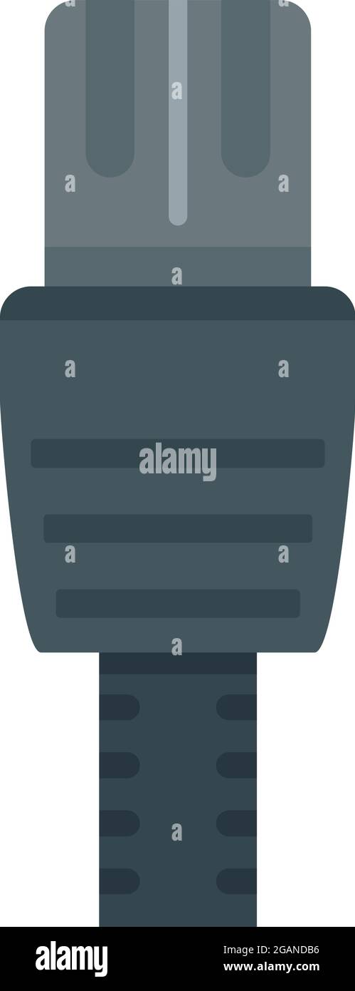 Lan cable icon. Flat illustration of lan cable vector icon isolated on ...