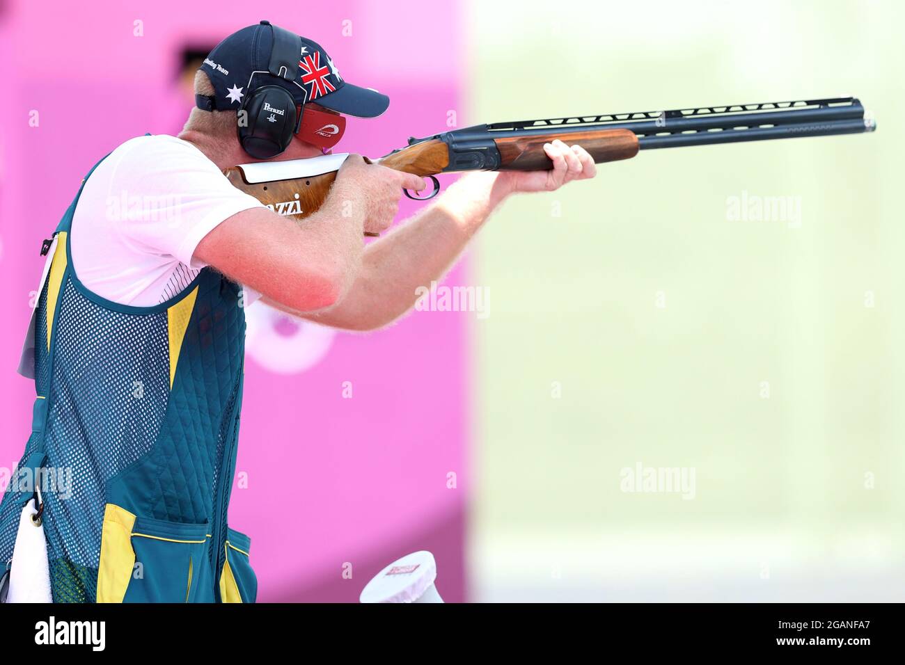 Tokyo, Japan. 31st July, 2021. James Willett (AUS) Shooting - Clay ...