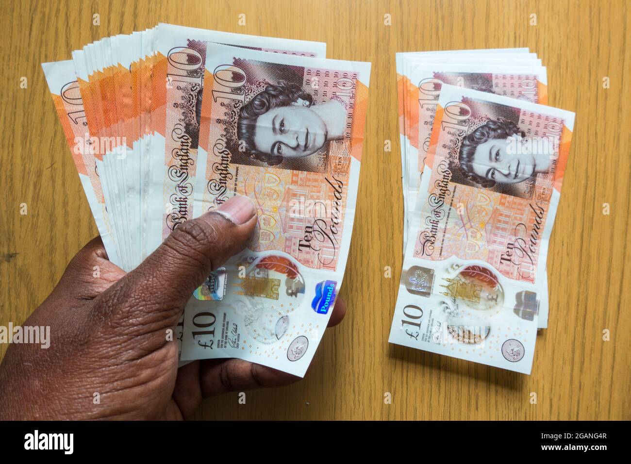 English currency notes hi-res stock photography and images - Alamy
