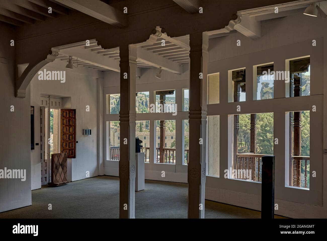 Casa Colgada or Hanging Houses, now housing the Museum of Spanish ...