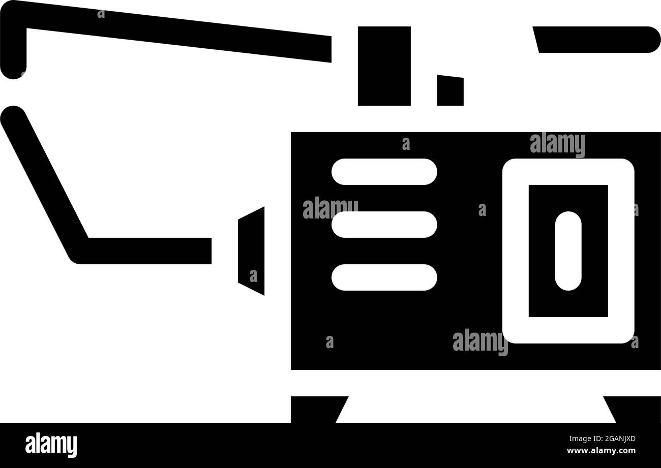 spot welding glyph icon vector illustration Stock Vector Image & Art ...