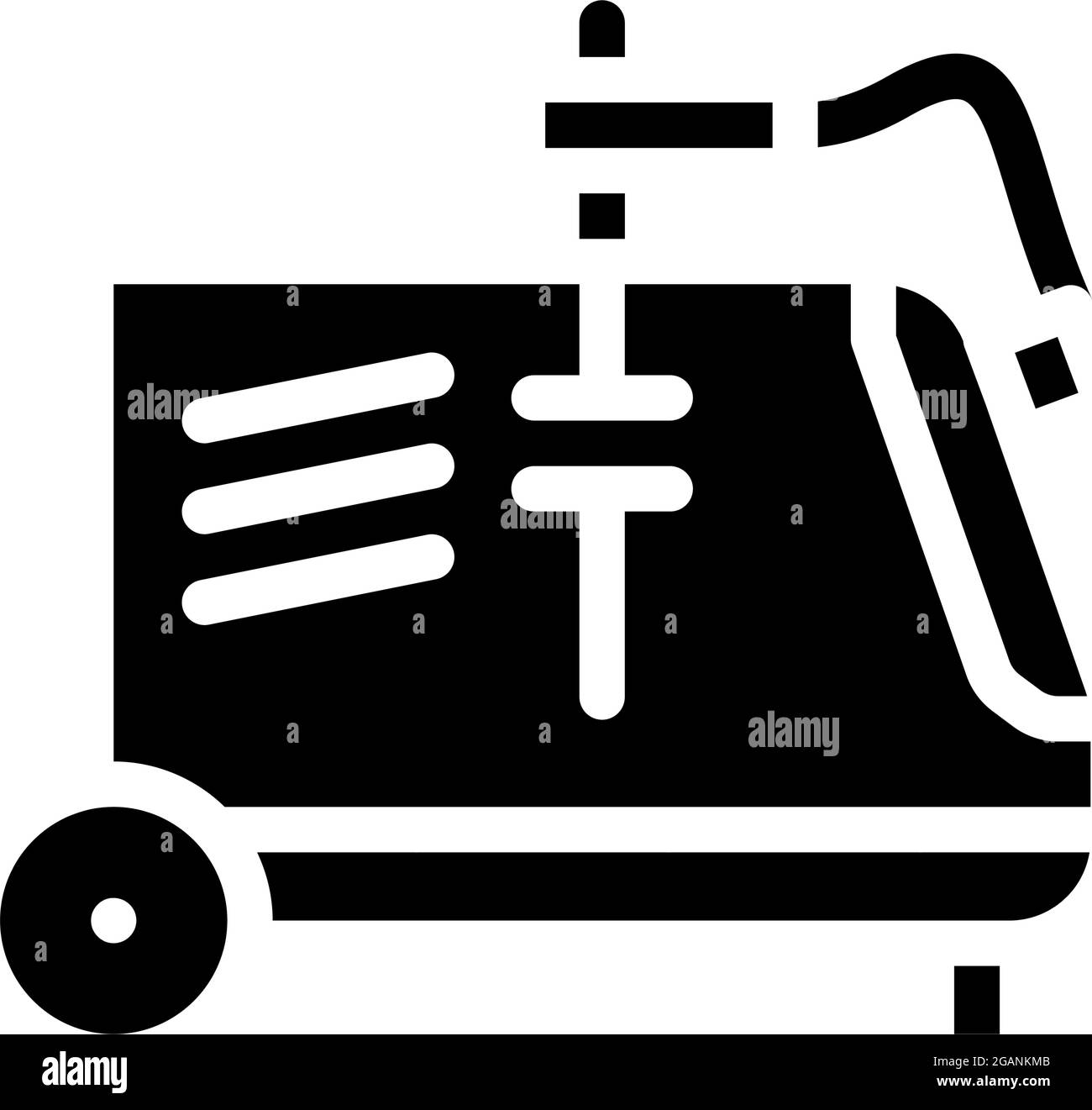 electric welding glyph icon vector illustration Stock Vector Image ...