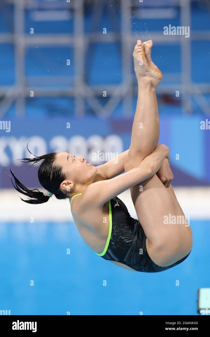 Tokyo, Japan. 31st July, 2021. Sayaka Mikami (JPN) Diving : Women's 3m ...
