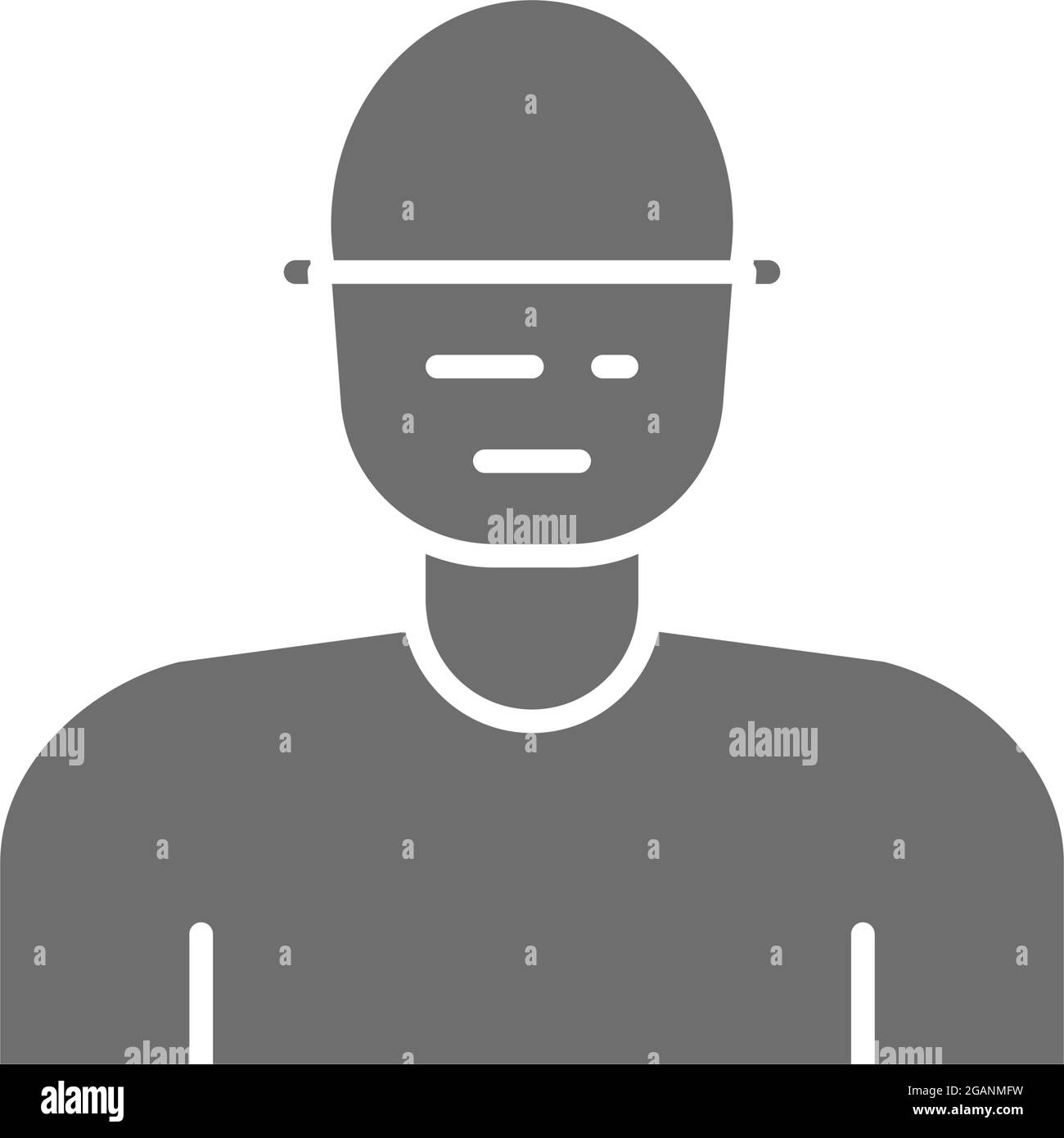 Gas mask man nuclear Stock Vector Images - Alamy