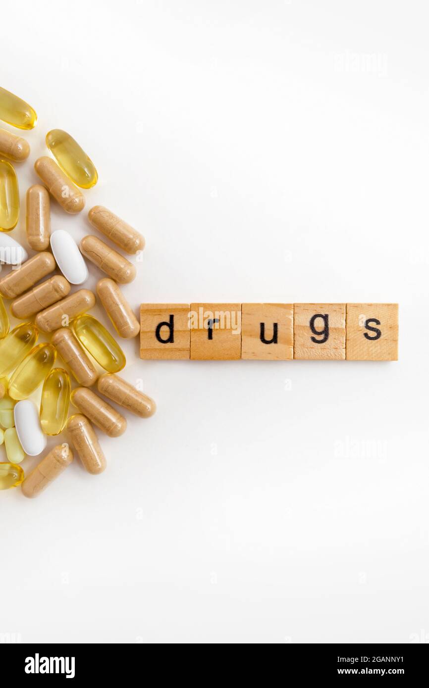 Vitamins c and e drugs hi-res stock photography and images - Alamy