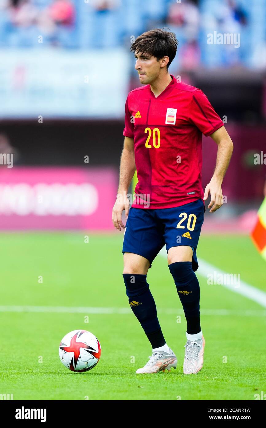 Juan MIRANDA (ESP) during the Olympic Games Tokyo 2020, Football Men's ...