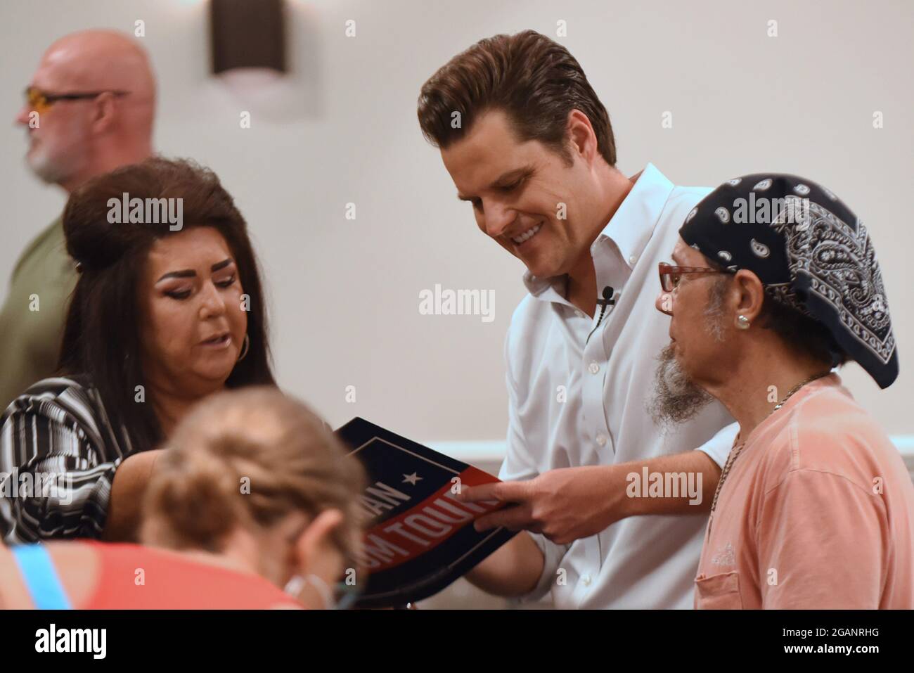 Indialantic, United States. 31st July, 2021. U.S. Rep. Matt Gaetz (R-FL ...
