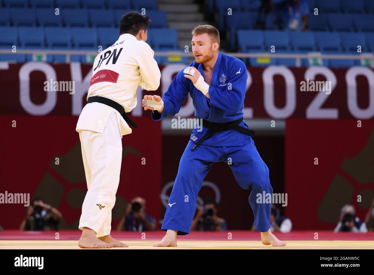 Tokyo, Japan. 31st July, 2021. (L to R) Shoichiro Mukai (JPN), Axel ...