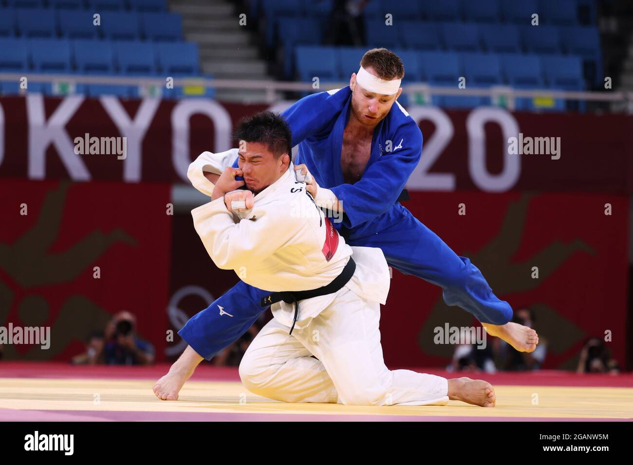 Tokyo, Japan. 31st July, 2021. (L to R) Shoichiro Mukai (JPN), Axel ...