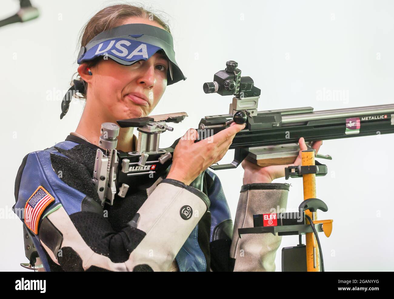 Tokio, Japan. 31st July, 2021. Shooting: Olympics, preliminaries ...