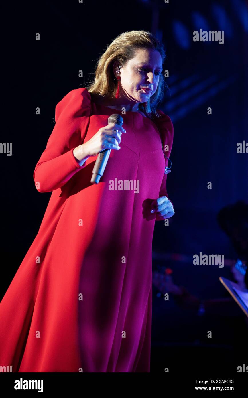 Spanish singer Niña Pastori, artistic name of Maria Rosa García García ...