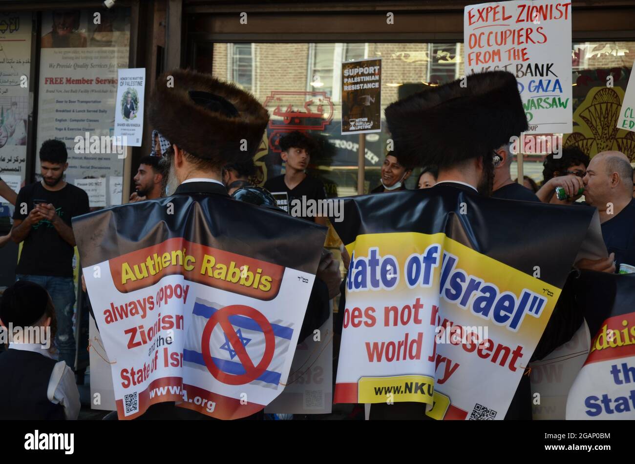 Hundreds gathered at Bay Ridge, Brooklyn, New York City during the ...