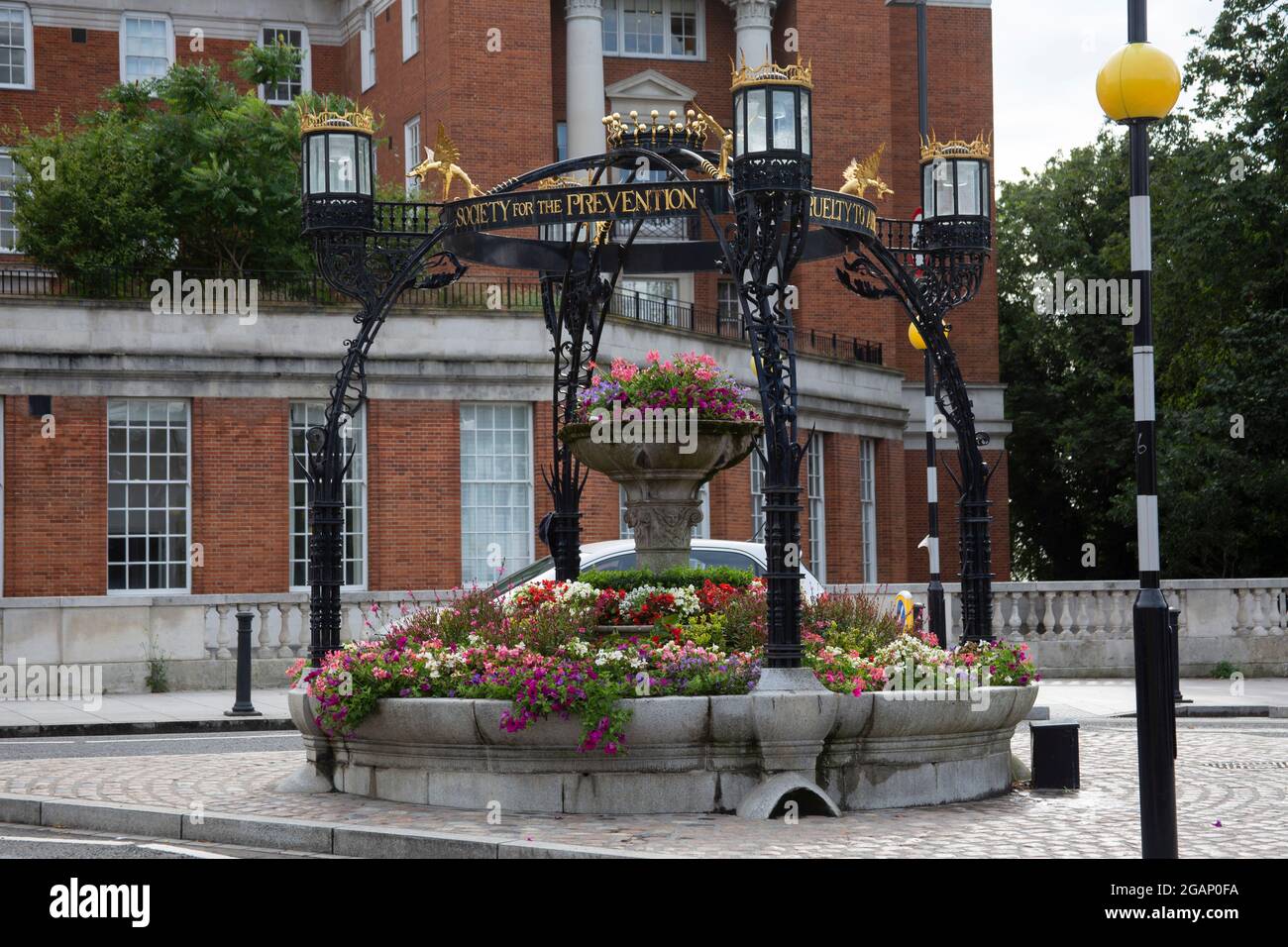 Monument for prevention of cruelty to animals, designed by Thomas ...