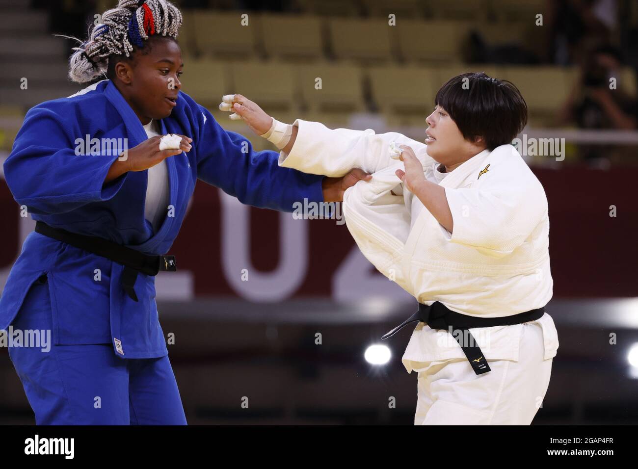 DICKO Romane (FRA), Akira SONE (JPN) during the Olympic Games Tokyo ...