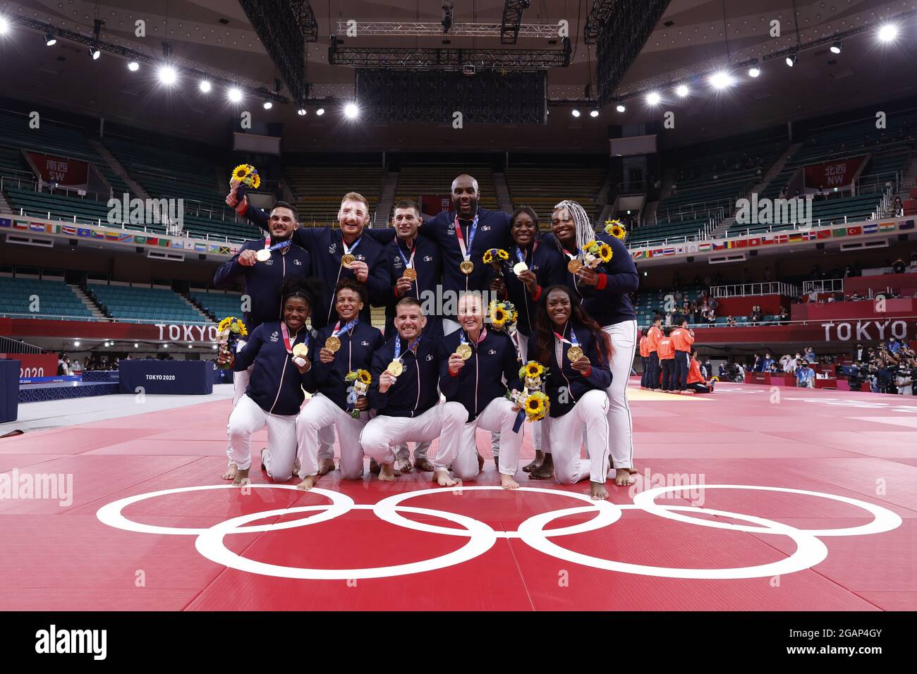 France Winner Gold Medal during the Olympic Games Tokyo 2020, Judo ...