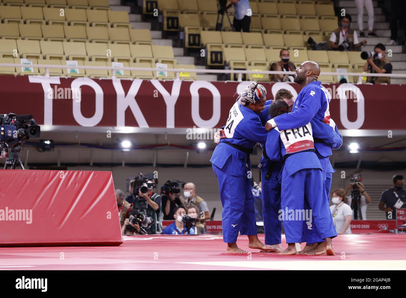 France Winner Gold Medal during the Olympic Games Tokyo 2020, Judo ...